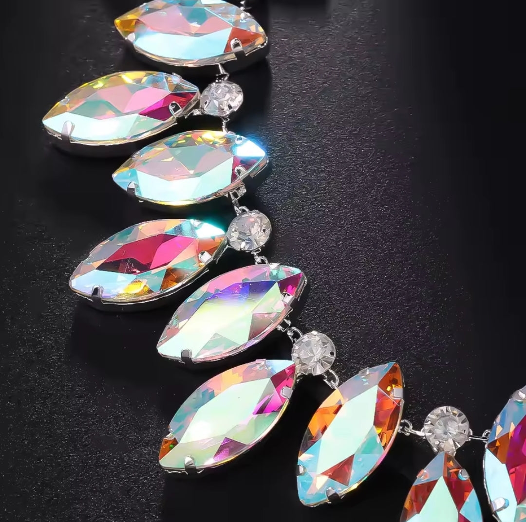 Ice Box Necklace Set - Silver – Pryceless Creations Clothing