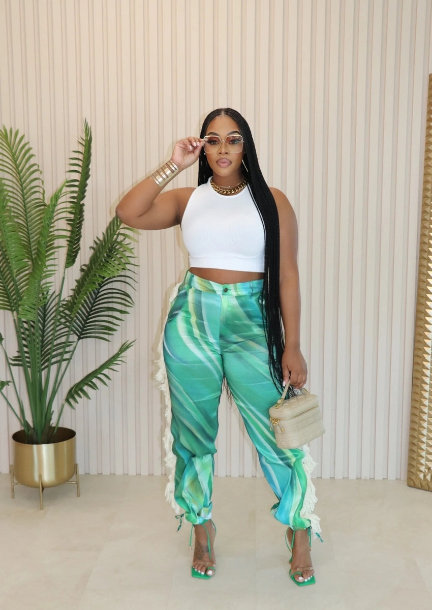 Ms. Miami Swirl Pants - Multi Color – Pryceless Creations Clothing